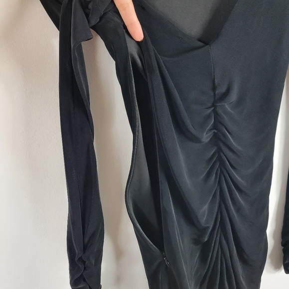 AKIRA | Dresses | New Akira Chicago Shoulder Cutout Ruched Long Sleeve ...